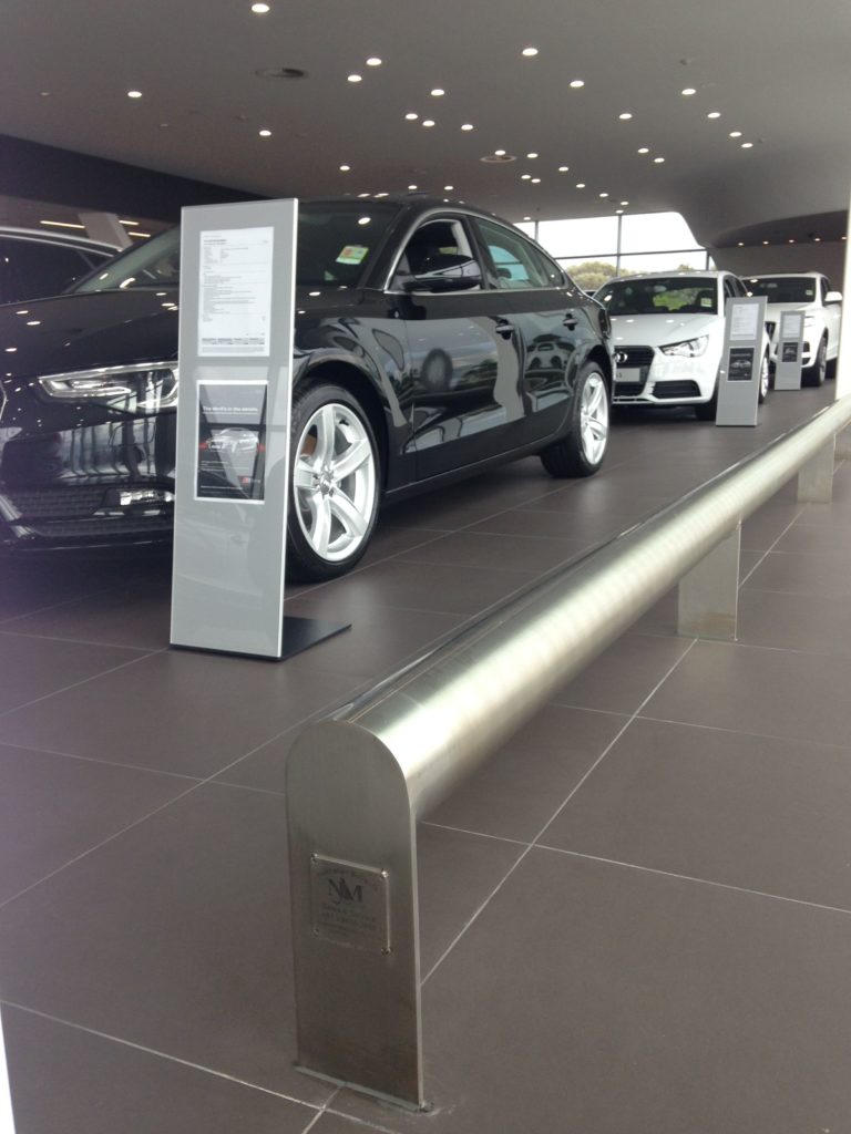 Showroom bump rails - Bump Rails - by NJM Group
